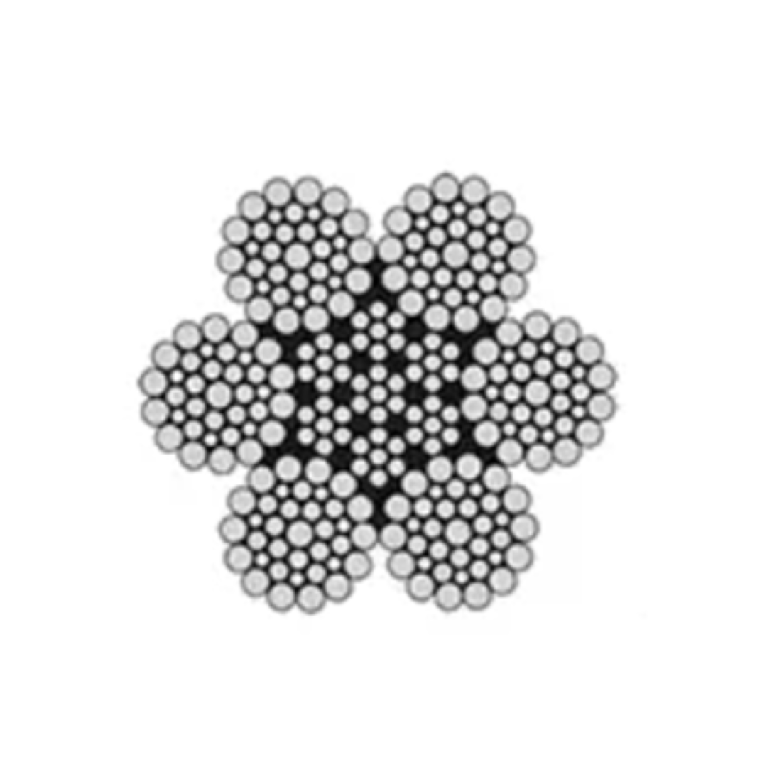 Steel Wire Rope - IWRC - 6 x 36WS - Atco Marine